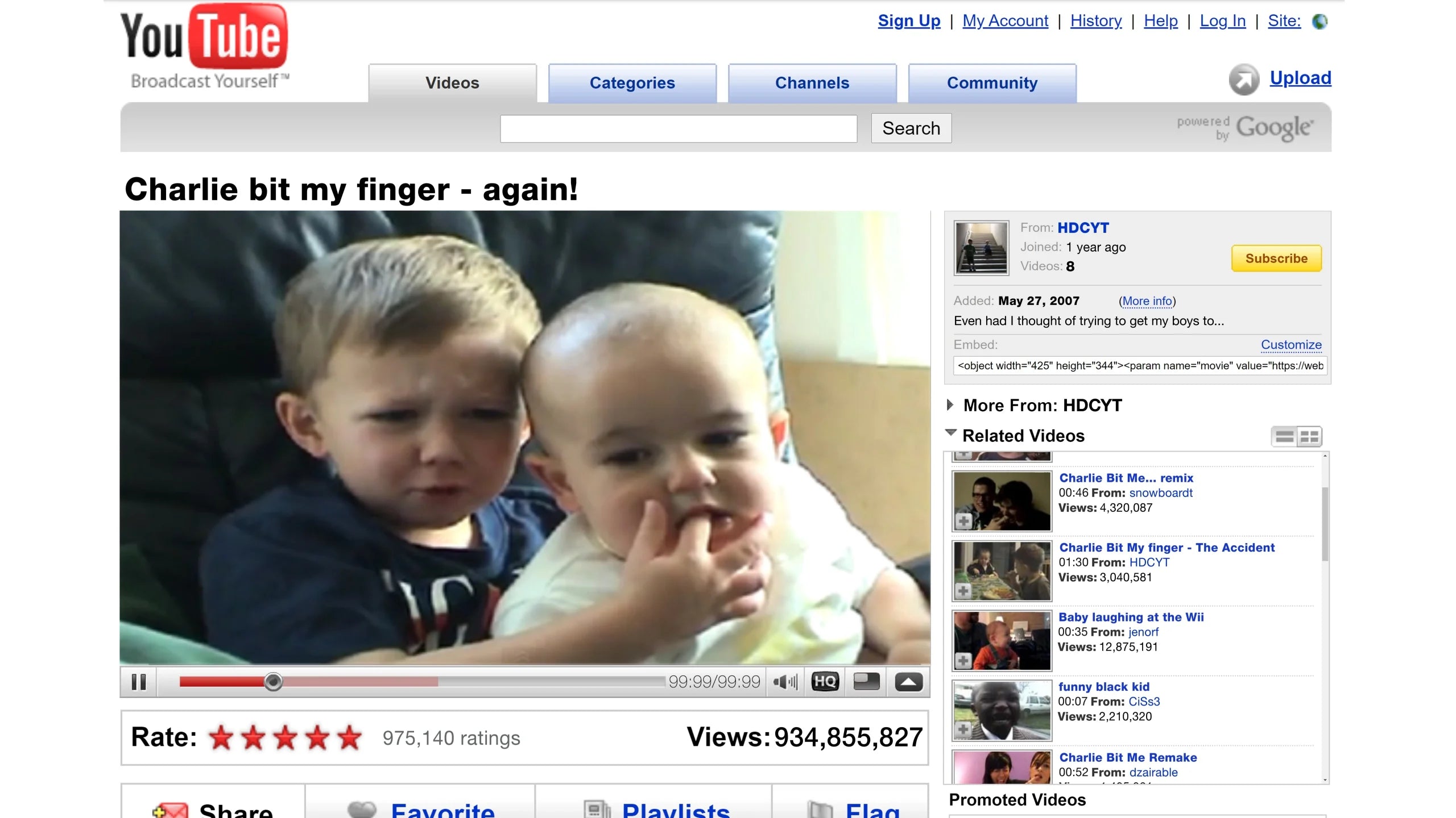 Classic YouTube Layout (2008) After Effects & PhotoShop Template 8K Re ...